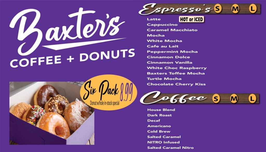 Menu - Temp-Stop Convenience Stores